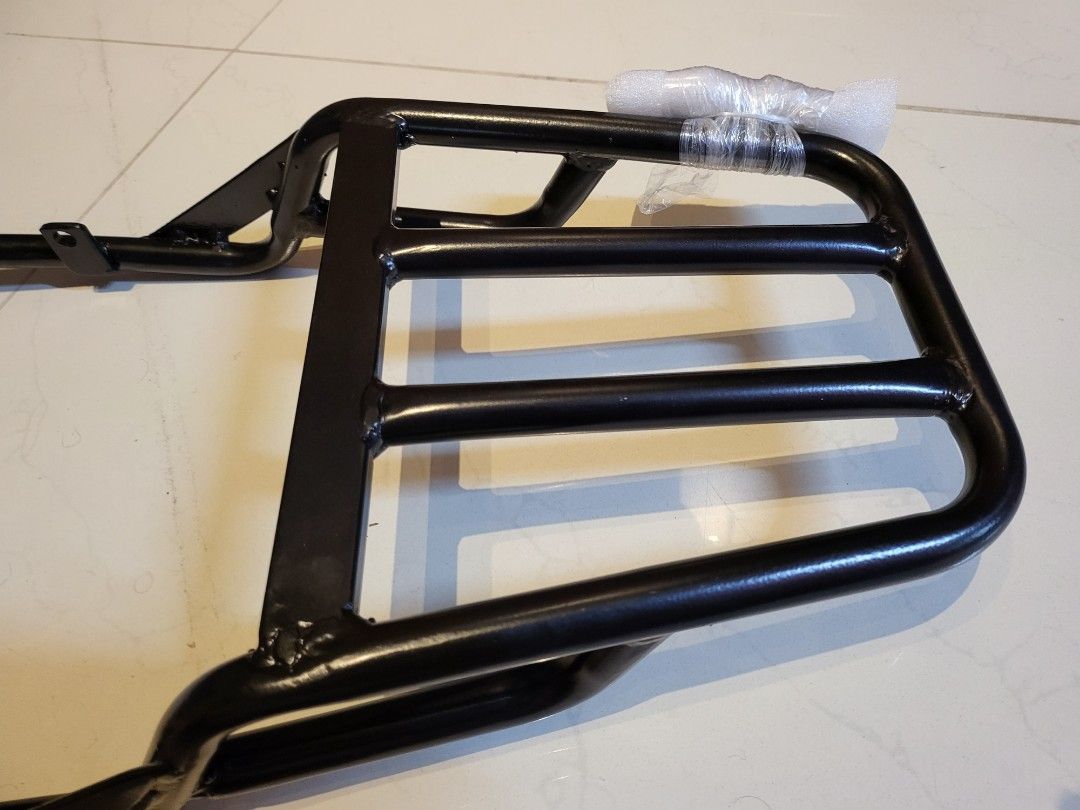 Royal Enfield Meteor Rear Rack, Motorcycles, Motorcycle Accessories on ...