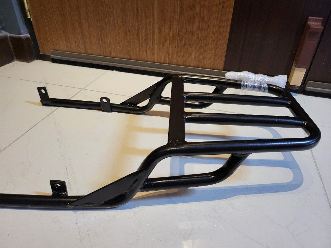 Royal Enfield Meteor Rear Rack, Motorcycles, Motorcycle Accessories on ...