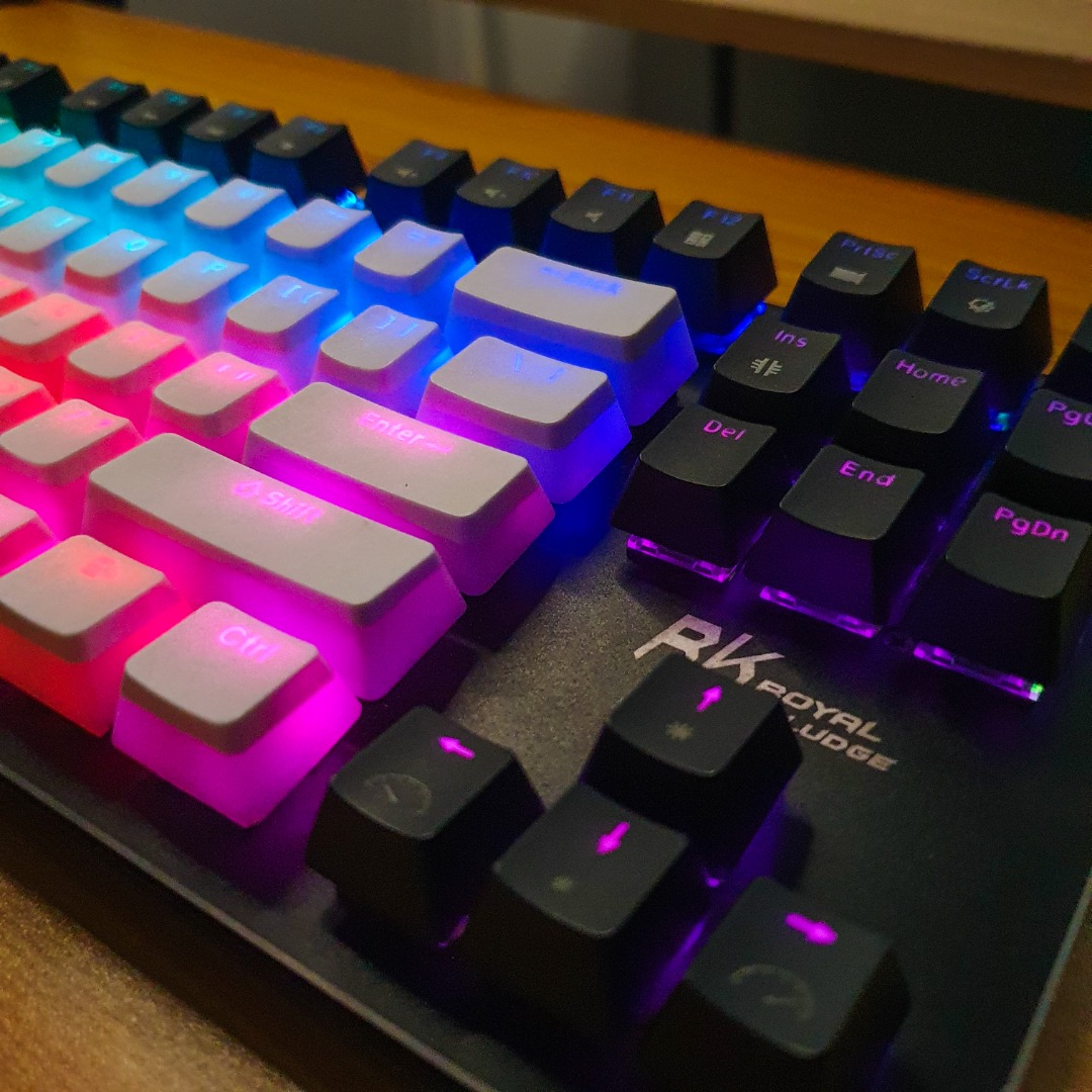 Royal Kludge G87 RGB Dual-Mode 87 Keys TKL, Computers & Tech, Parts ...