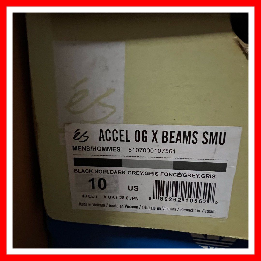 éS Accel OG x Beams, Men's Fashion, Footwear, Sneakers on Carousell