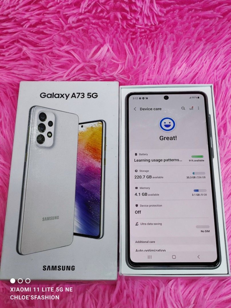Samsung A73 5G (8/256) Openline, Mobile Phones & Gadgets, Mobile Phones ...