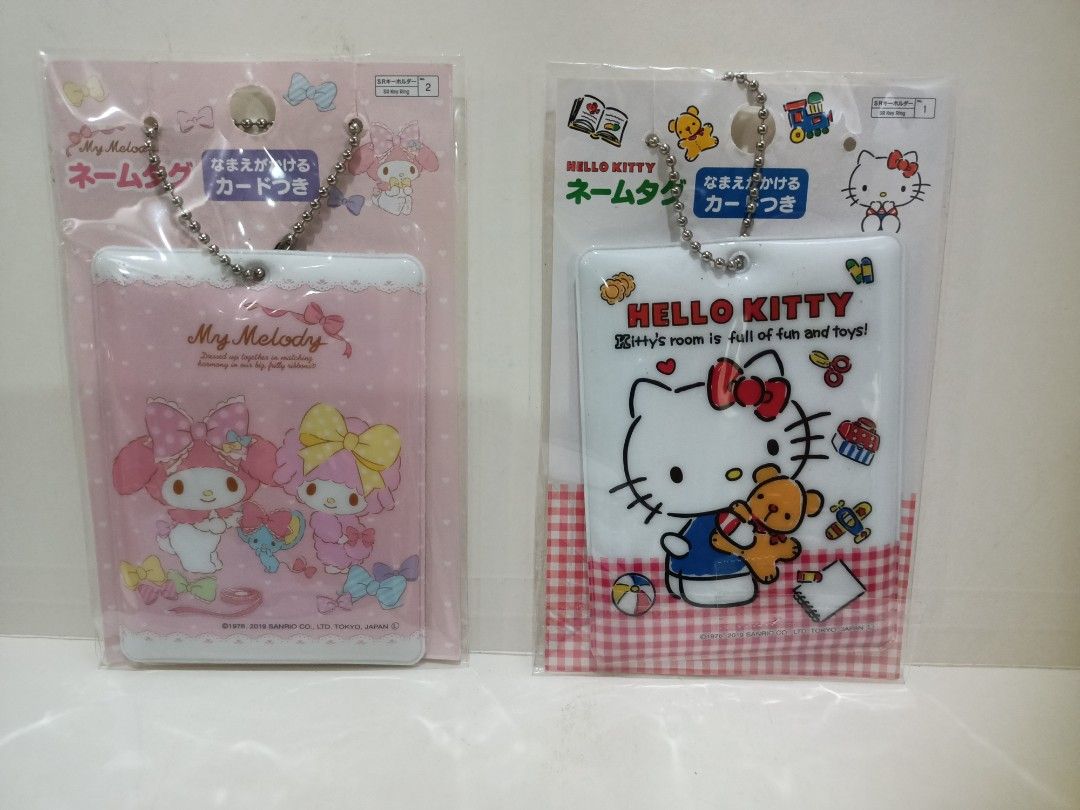 Sanrio License Name Tag ID Card Holder Hello Kitty My Melody, Women's ...