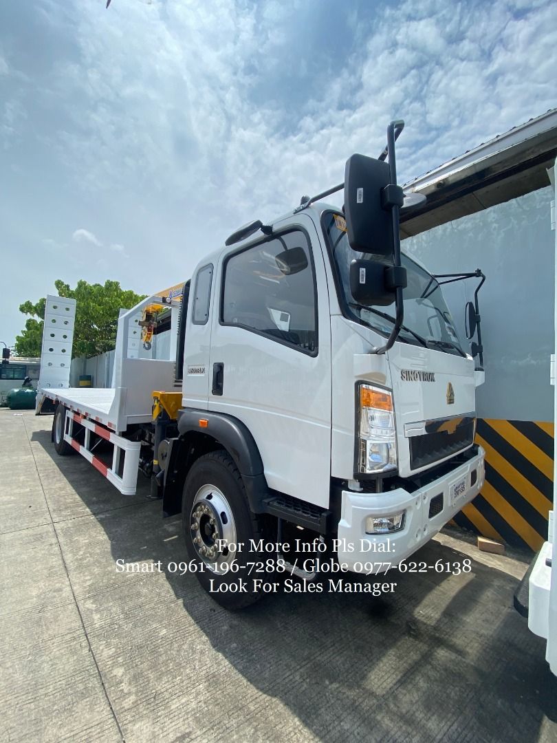 Self loading trucks 6000 mm with 3.2 tons boom Euro 2 160 HP, Special ...