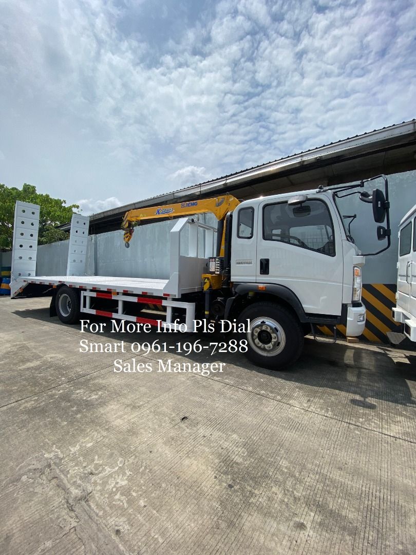 Self loading trucks 6000 mm with 3.2 tons boom Euro 2 160 HP, Special ...