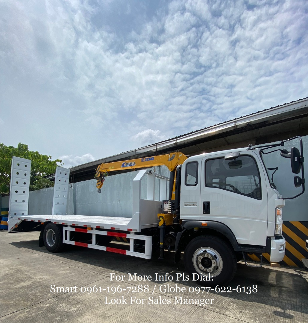 Self loading trucks 6000 mm with 3.2 tons boom Euro 2 160 HP, Special ...