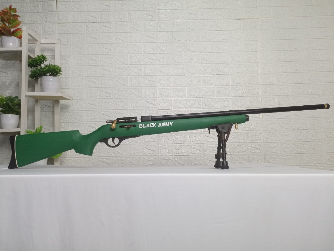 Senapan angin pcp ruger black army magazine, Olah Raga, Perlengkapan ...