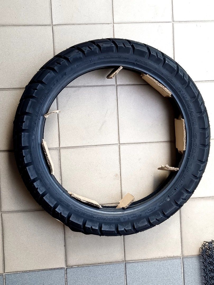 Shinko E705 set, Motorcycles, Motorcycle Accessories on Carousell