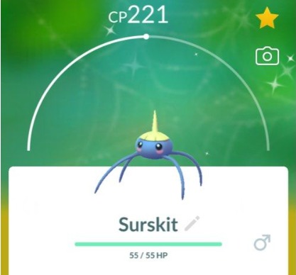 SHINY SURSKIT Pokemon Go, Video Gaming, Video Games, Others on Carousell