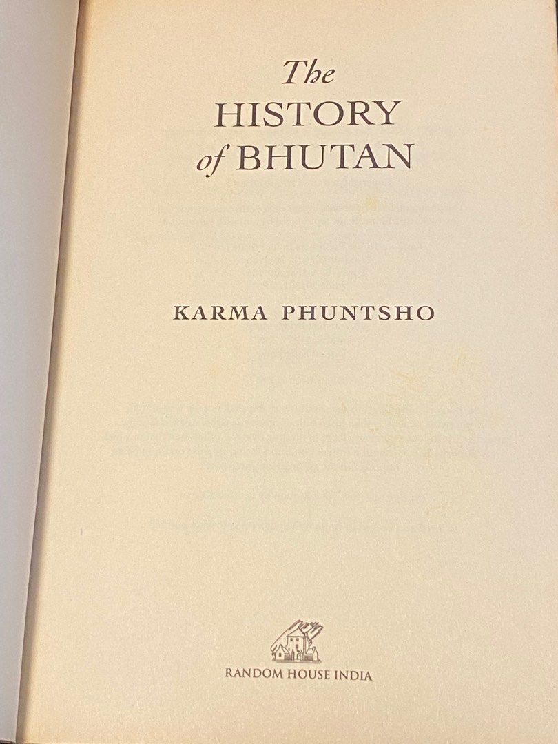 [Signed] The History of Bhutan by Karma Phuntsho (1st Ed, yr. 2013), Hobbies & Toys, Books ...