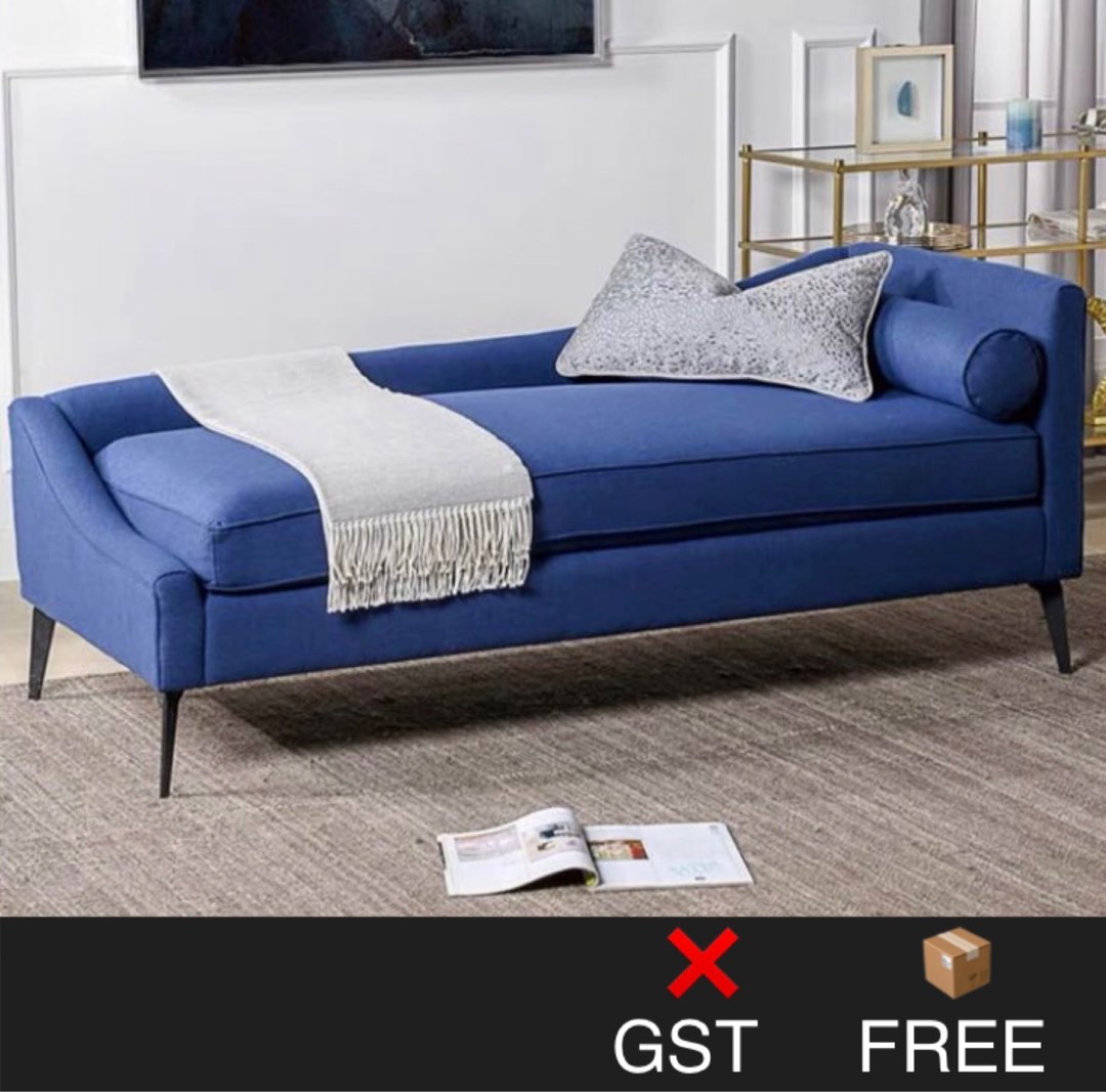 Customise Bedroom Sofa Chaise Lounge Daybed Bench Armrest Backrest Settee Armchair Bed End Bench ...