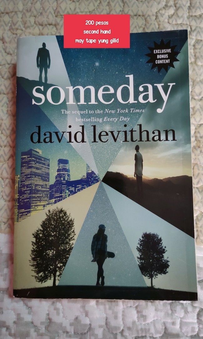 Someday by David Levithan, Hobbies & Toys, Books & Magazines, Fiction ...