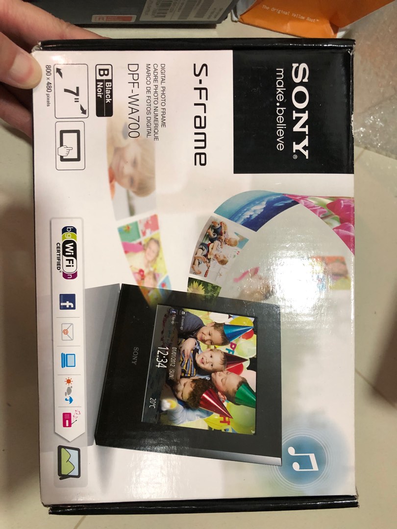 Sony S-Frame DPF-WA700, TV & Home Appliances, TV & Entertainment ...