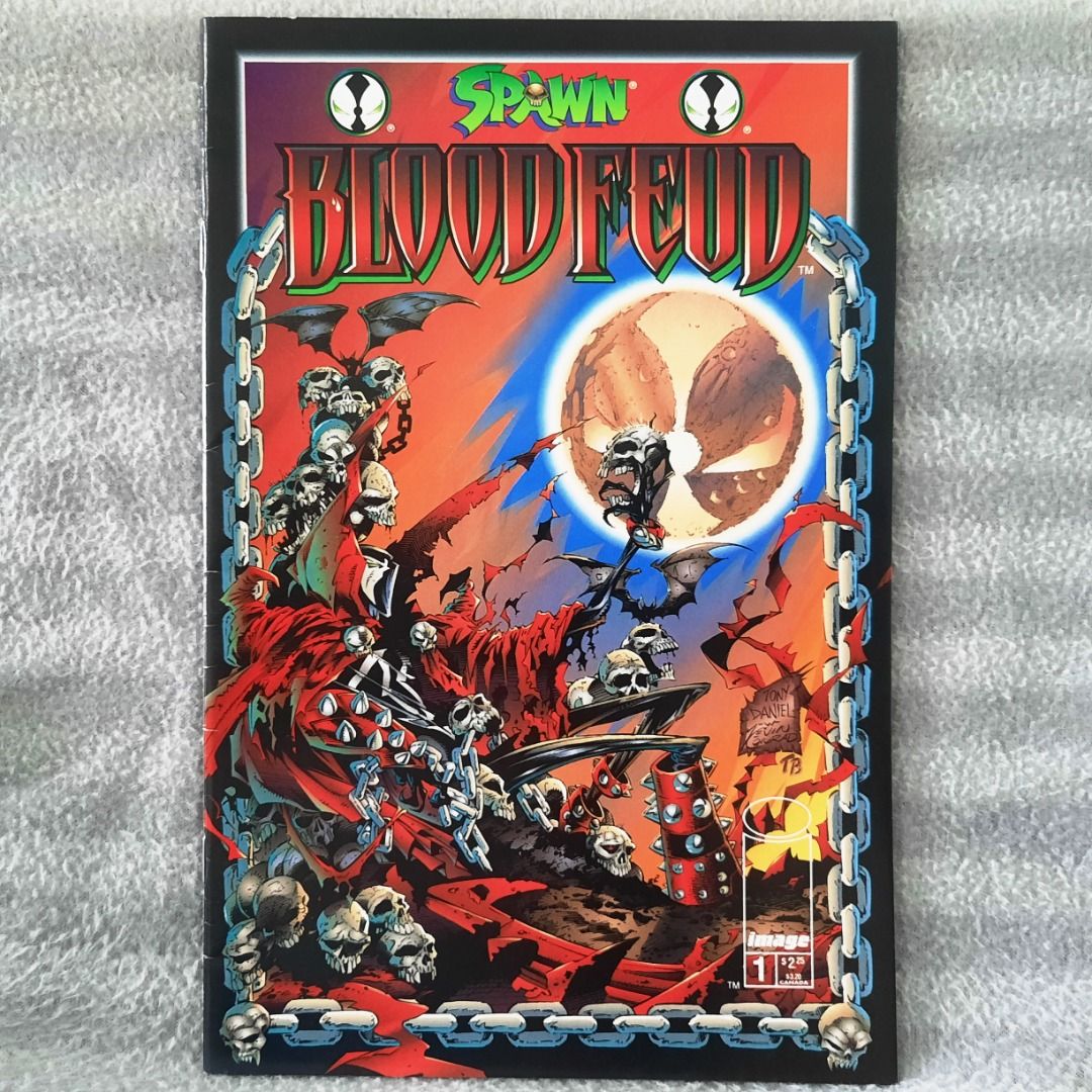 Spawn: Blood Feud 4/4 (Complete Set) Image Comics (Alan Moore, Tony Daniel, Kevin Conrad ...