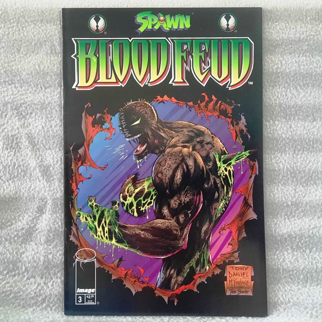 Spawn: Blood Feud 4/4 (Complete Set) Image Comics (Alan Moore, Tony Daniel, Kevin Conrad ...