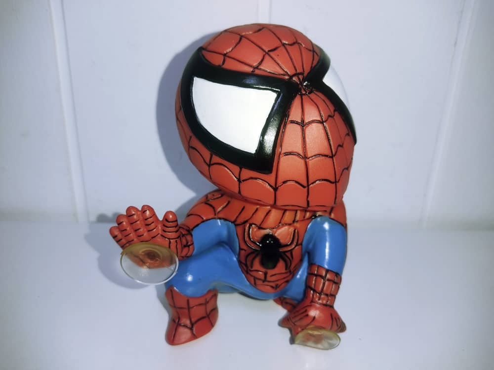 SPIDERMAN MIRROR/WINDSHIELD STICK, Hobbies & Toys, Collectibles ...