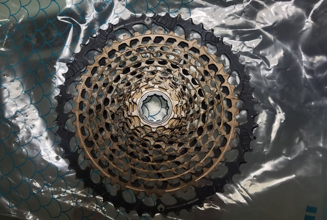 SRAM XX1 520% Cassette copper, used, Sports Equipment, Bicycles & Parts ...