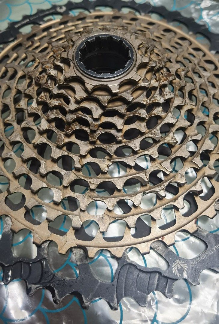 SRAM XX1 520% Cassette copper, used, Sports Equipment, Bicycles & Parts ...