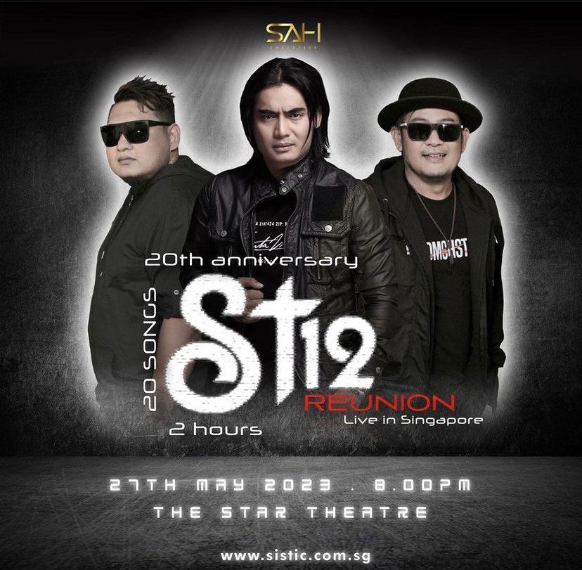 ST12 “Reunion” Singapore Concert, Tickets & Vouchers, Event Tickets on Carousell