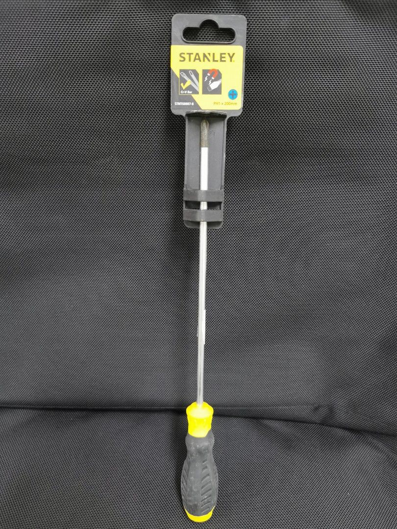 Stanley Screwdriver + STMT60807-8 PH1 X 200mm, Furniture & Home Living ...