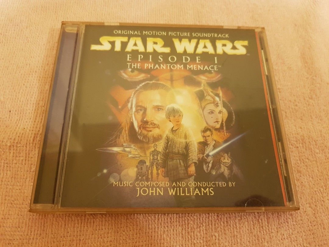 Star Wars Beginning Episode I The Phantom Menace (CD Made By Sony ...