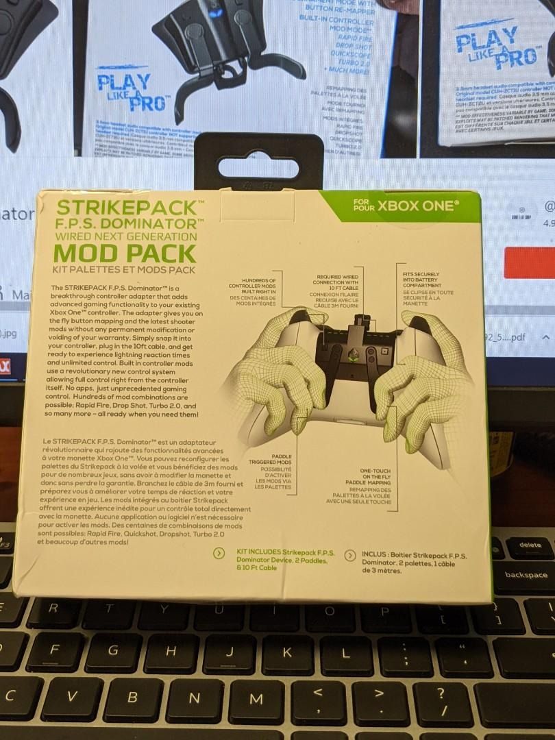 Strike Pack Dominator for Xbox Series X/S Controller, Video Gaming ...