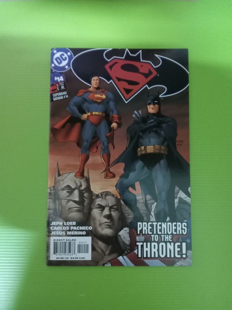Superman/Batman #14 ( Carlos Pacheco - Cover Art ) Cover Price: USD2.95 ...