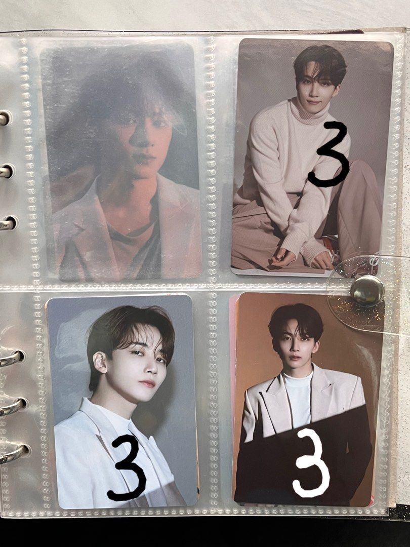 SVT PHOTOCARDS JEONGHAN/THE8/SHUA/JUN, Hobbies & Toys, Memorabilia ...