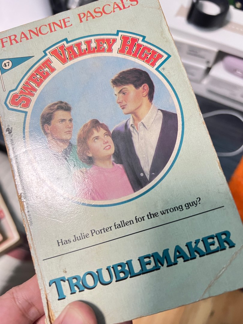 Sweet Valley High book Troublemaker on Carousell