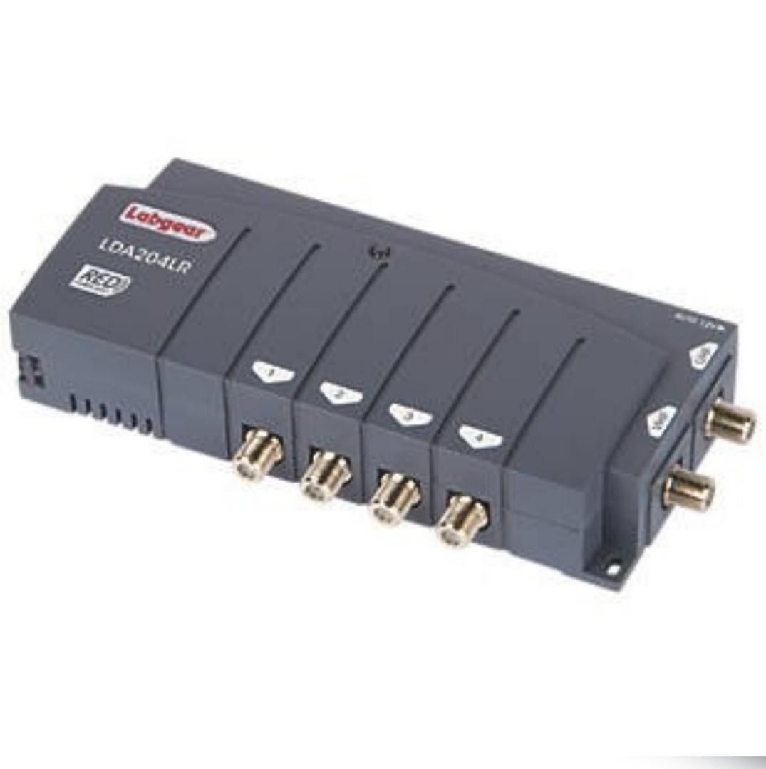 T931 LABGEAR LDA204LR 4-WAY DISTRIBUTION AMPLIFIER, Audio, Other Audio ...