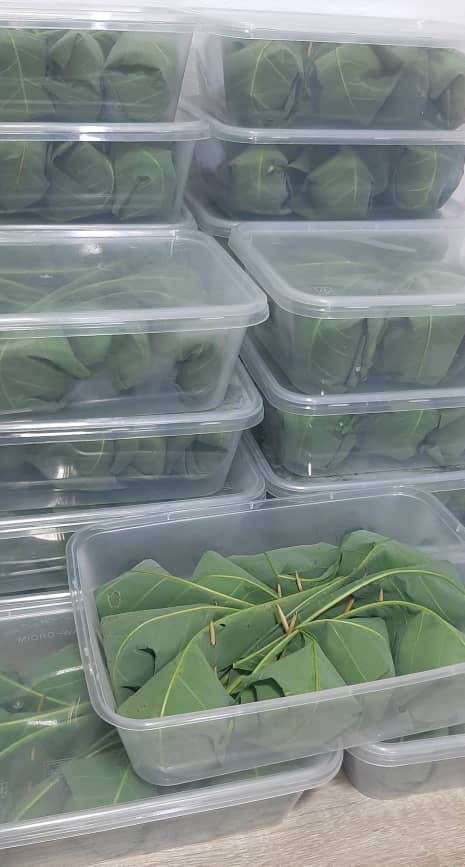 Tapai Pulut Daun Getah, Food & Drinks, Local Eats on Carousell