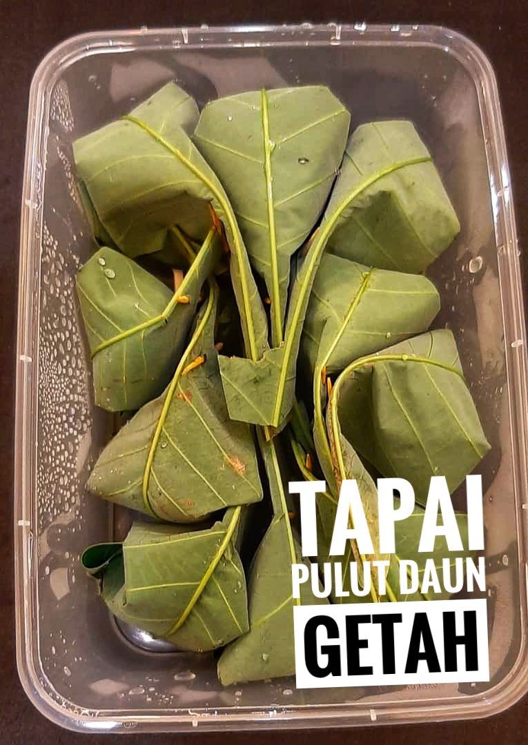 Tapai Pulut Daun Getah, Food & Drinks, Local Eats on Carousell
