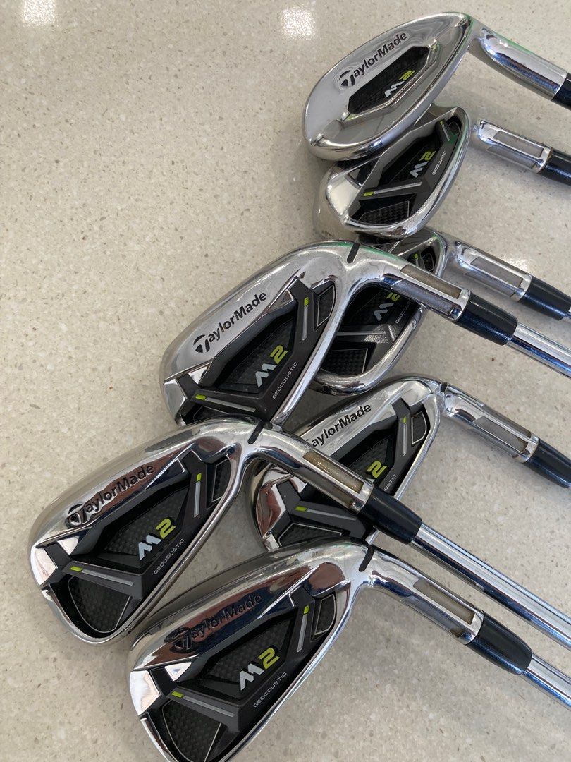 TaylorMade M2 irons set, Sports Equipment, Sports & Games, Golf on ...