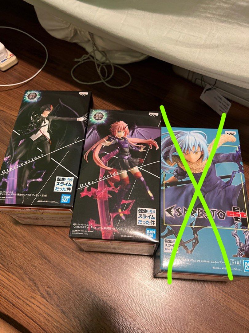 Tensei Slim Figurines (Diablo/Milim/Rimuru), Hobbies & Toys, Toys ...