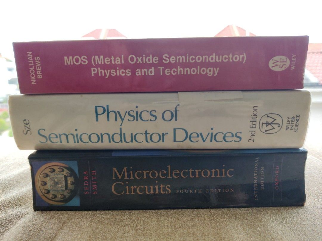 Textbooks For Microelectronics Circuit Physics Of Semiconductor Devices And Mos Physics And