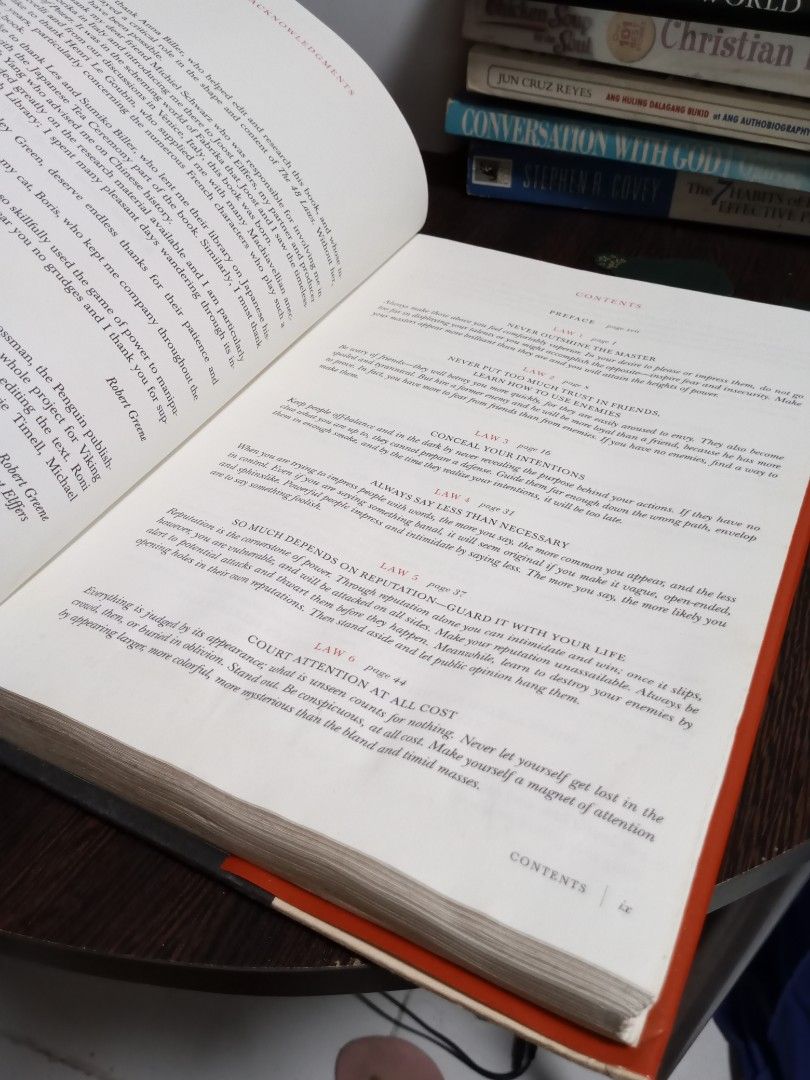 The 48 Laws of Power Robert Greene Joost Elfers HB, Hobbies & Toys ...