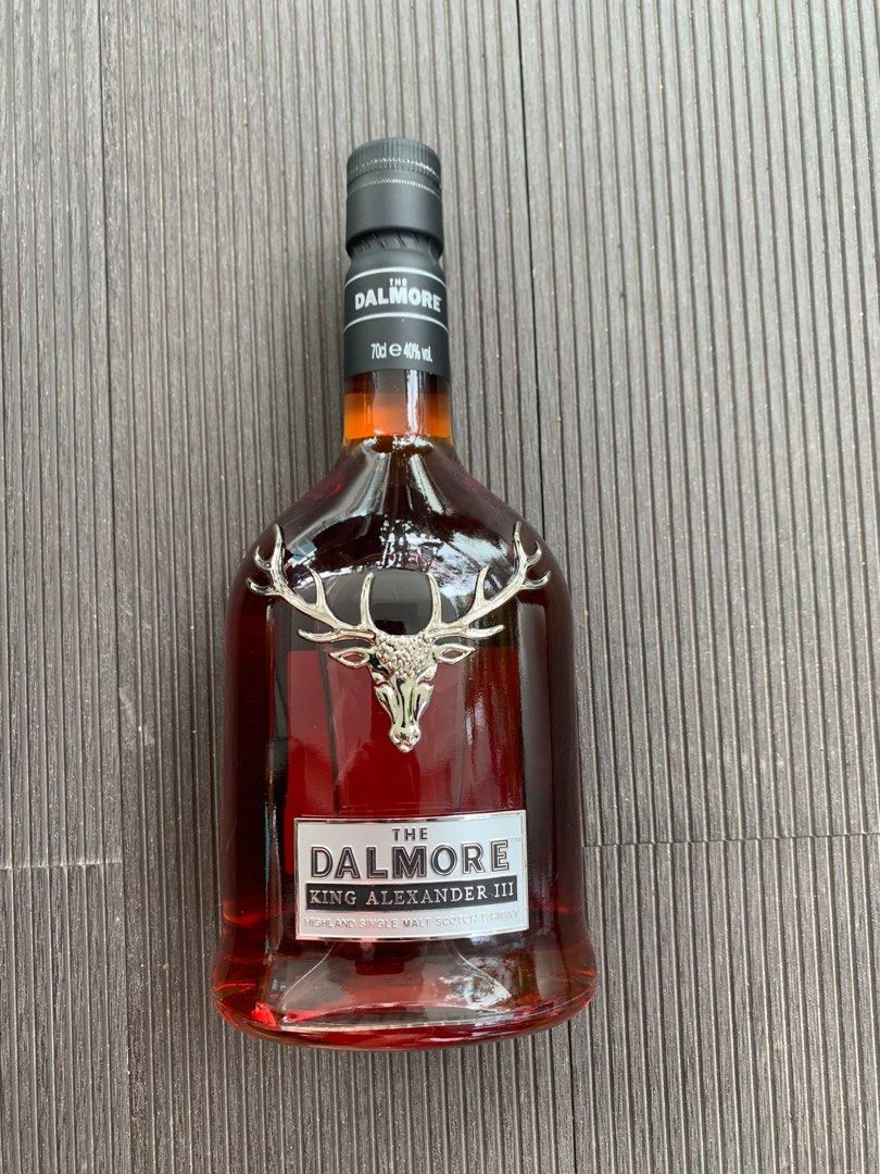 The Dalmore King Alexander III Single Malt Scotch Whisky - 70cl, Food ...
