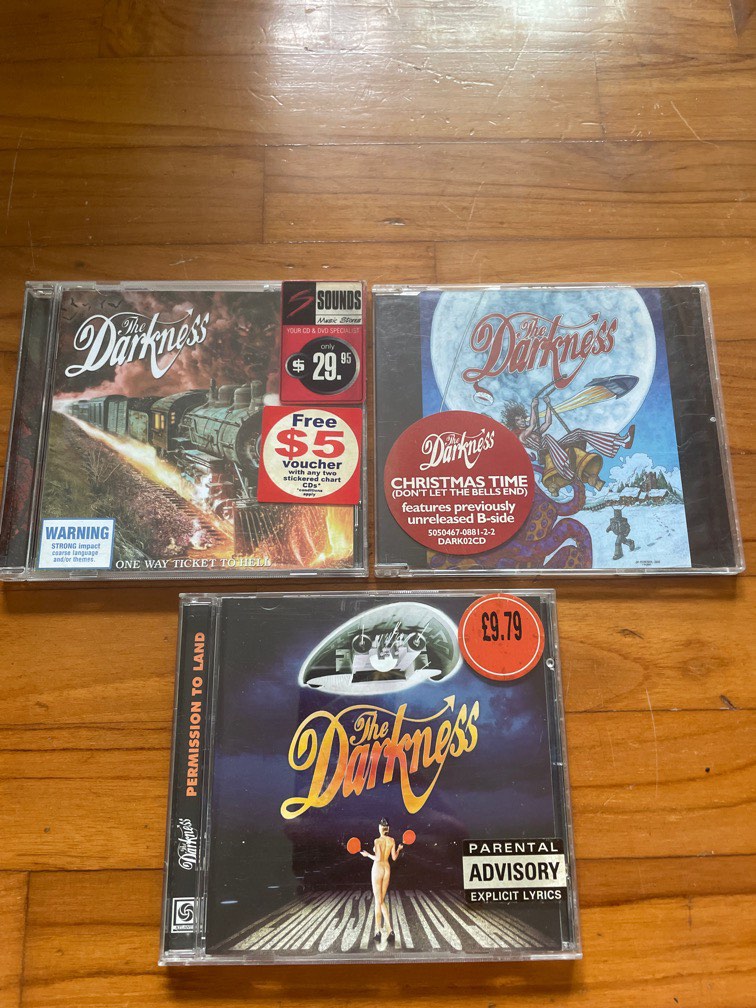 The Darkness CD, Hobbies & Toys, Music & Media, CDs & DVDs on Carousell