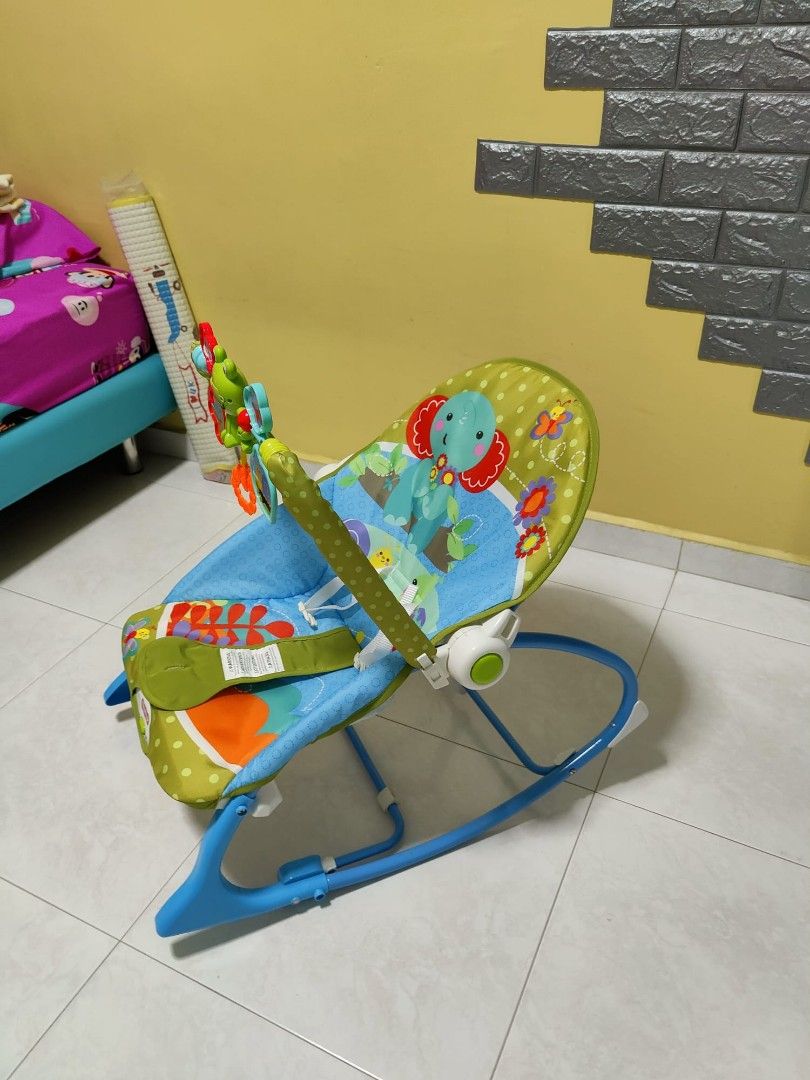 Tiibaby rocker battery operated, Babies & Kids, Infant Playtime on ...