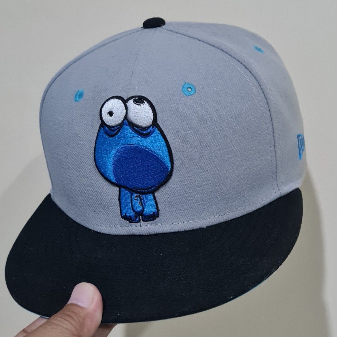 Topi NEW ERA X SESAME STREET Cookie Monster Zombie, Fesyen Pria ...