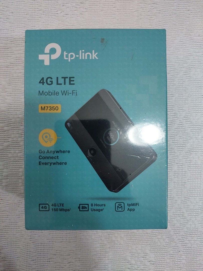 TP-Link 4G LTE Mobile Wi-Fi Sim Card Plug and Play M7350, Computers ...