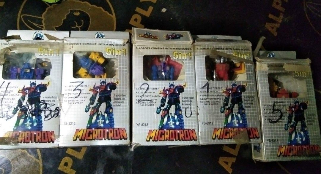 Transformers Micro Robot V Taiwan Version "Microtron", Hobbies & Toys ...