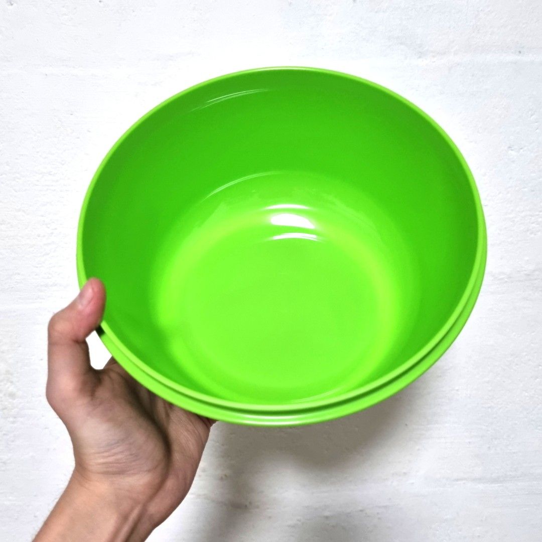 Tupperware 1L and 1.5L Modular Round Bowl Container with Noodle Holder ...