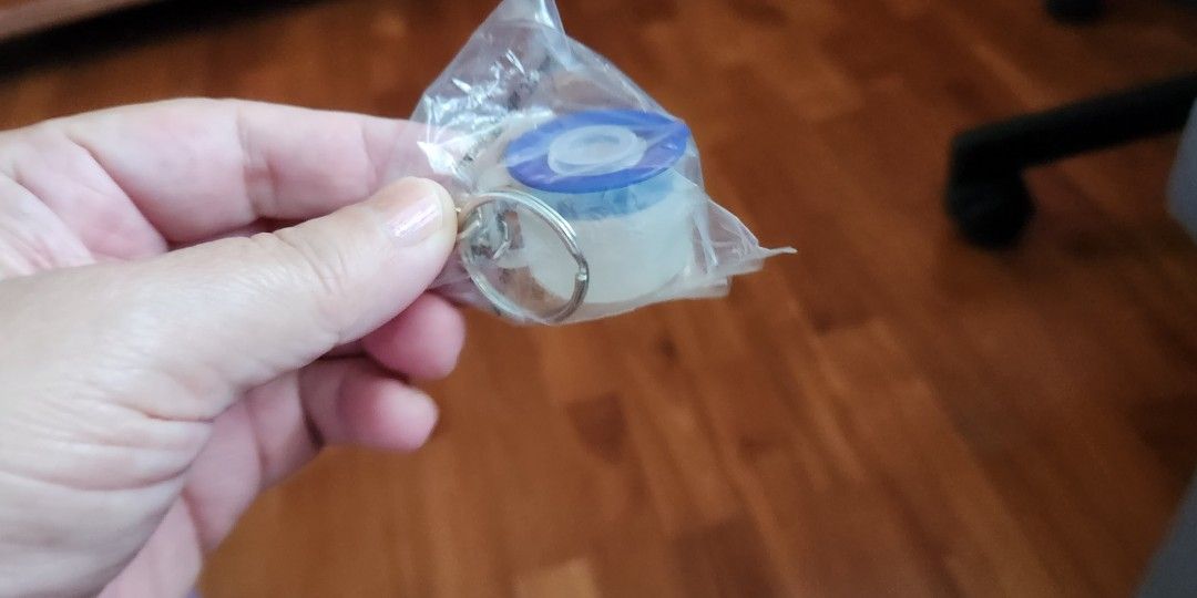 Tupperware Mini Keychains Hobbies And Toys Stationery And Craft Craft Supplies And Tools On Carousell