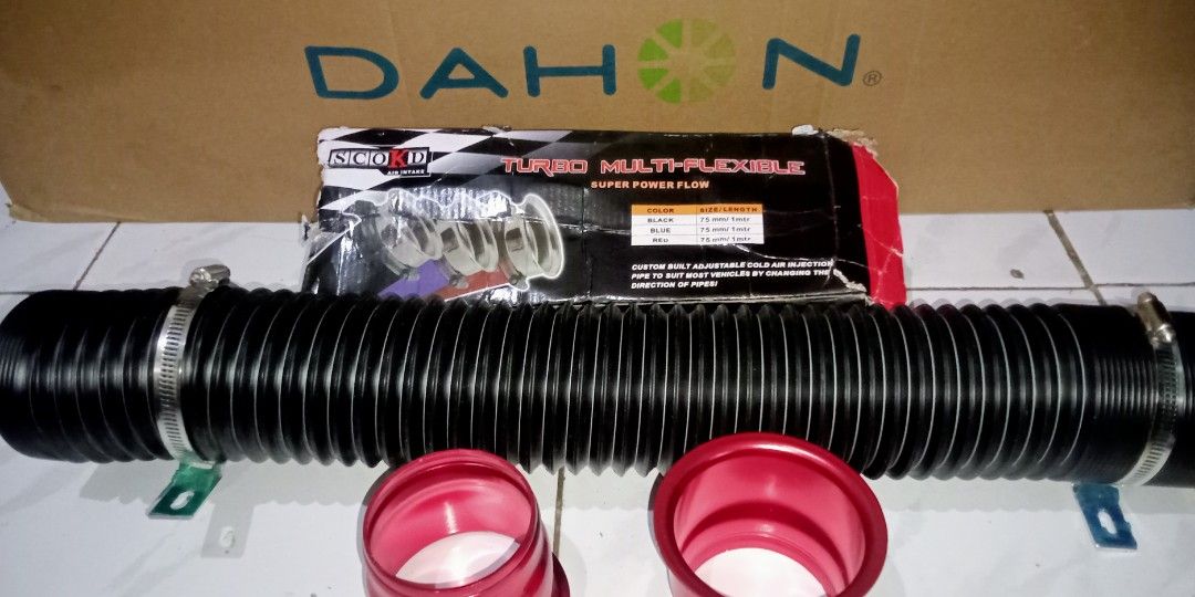 Turbo Multi Flexible/Pipa Penyaring Udara Dingin, Aksesoris Mobil di ...