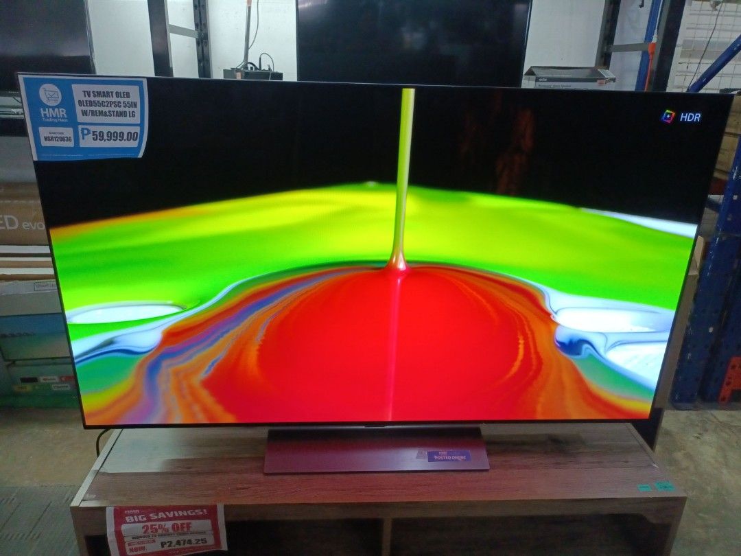 TV smart OLED OLED55C2PSC 55I W/REMOTE & STAND LG, TV & Home Appliances, TV & Entertainment, TV ...