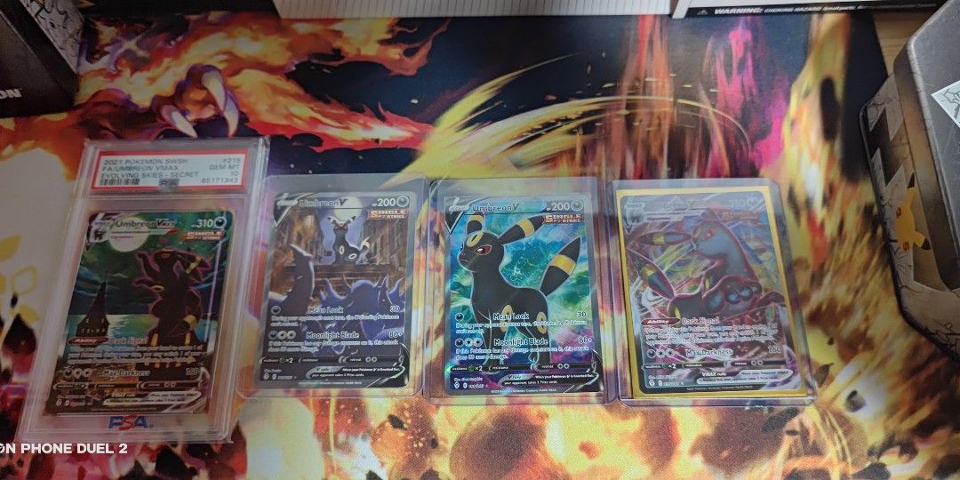 Moonbreon / Umbreon VMAX AA Umbreon V AA Umbreon V FA Umbreon VMAX ...