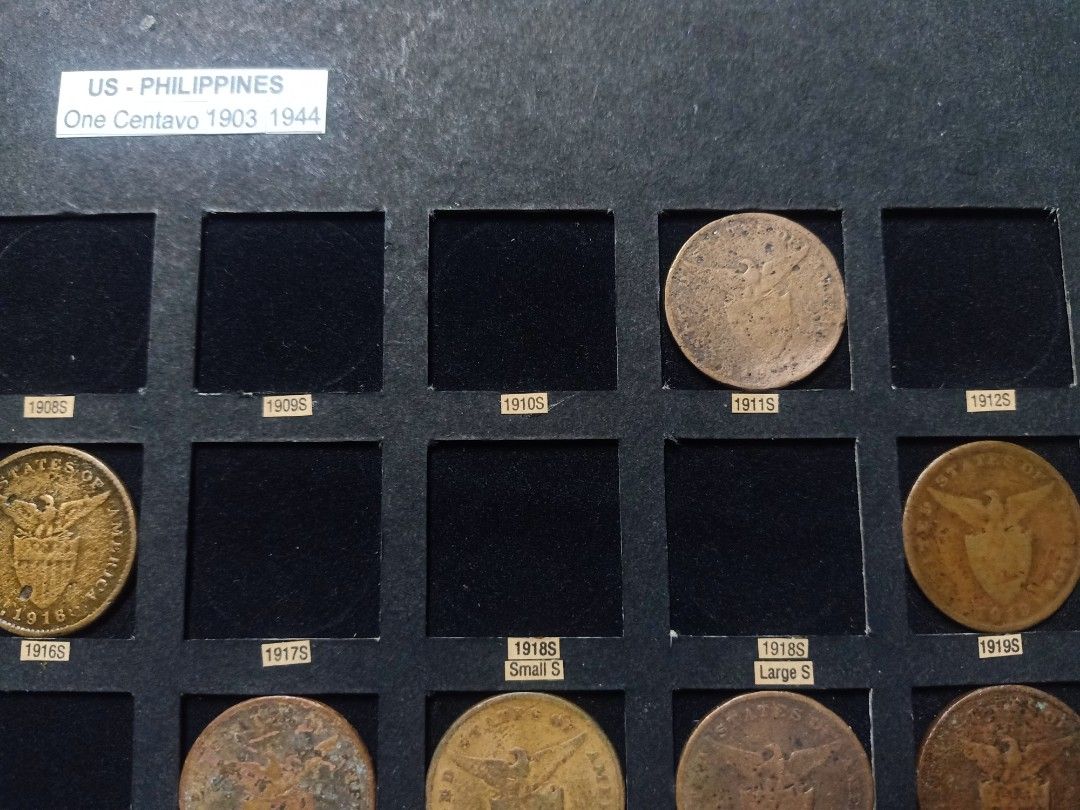 USPi 1 Centavo and Half Centavo collection, Hobbies & Toys, Memorabilia ...
