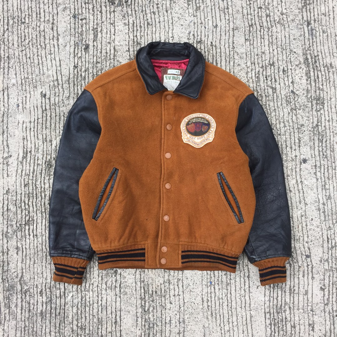 Varsity jacket, Men's Fashion, Coats, Jackets and Outerwear on Carousell
