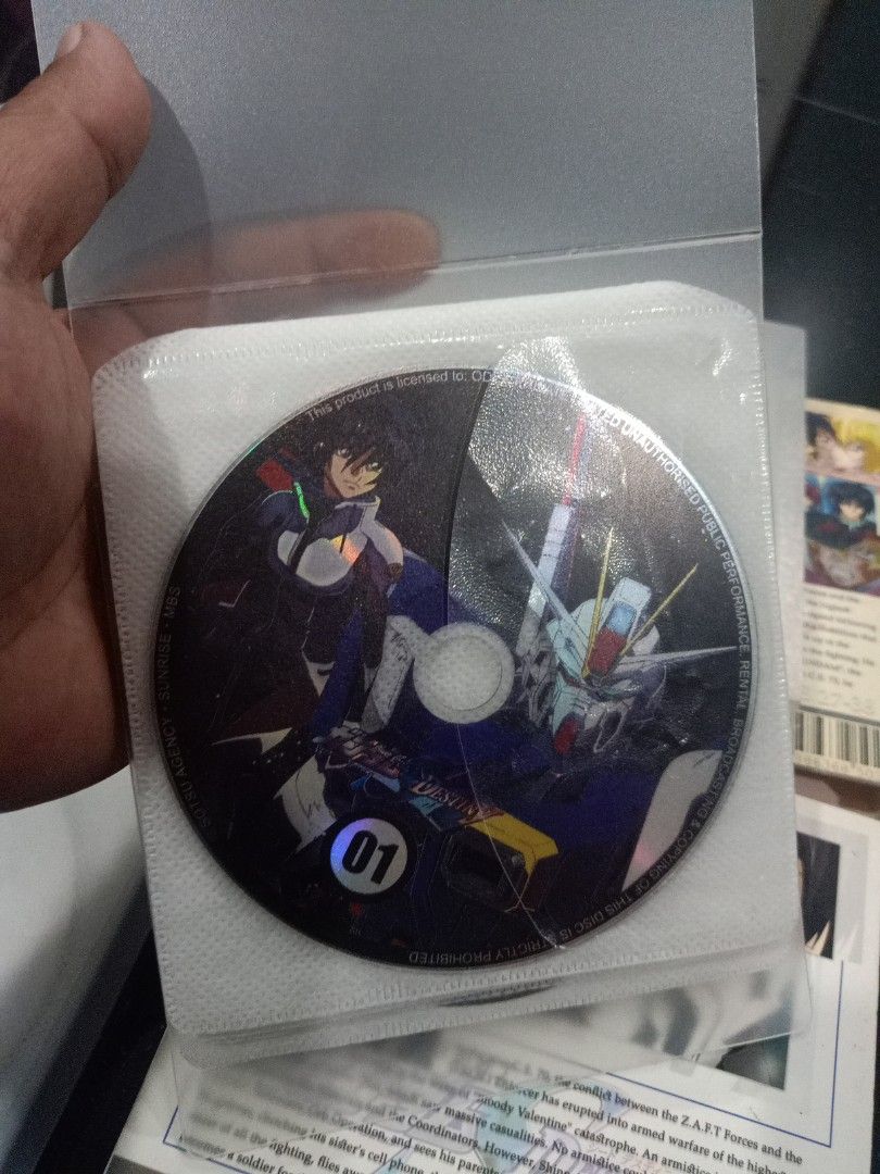 vcd gundam destiny, Hobbies & Toys, Music & Media, CDs & DVDs on Carousell