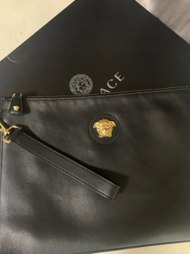 Versace Pouch, Men's Fashion, Bags, Belt bags, Clutches and Pouches on ...